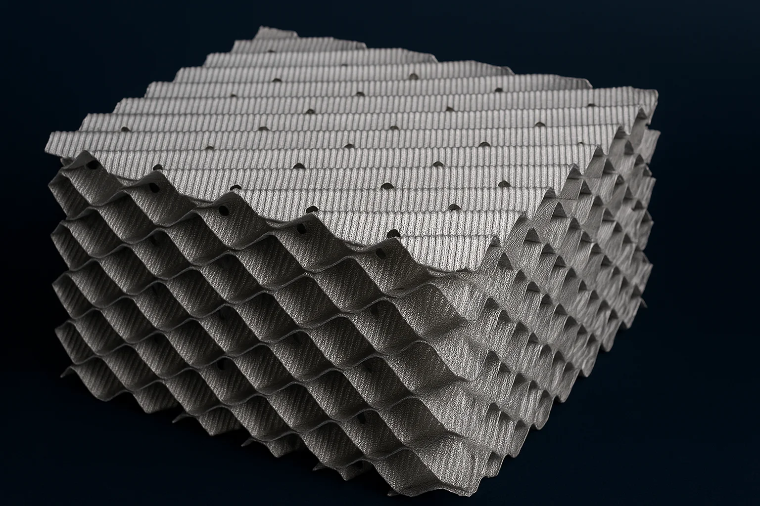SH-Grid: Metal Grid Packing for Mass Transfer application